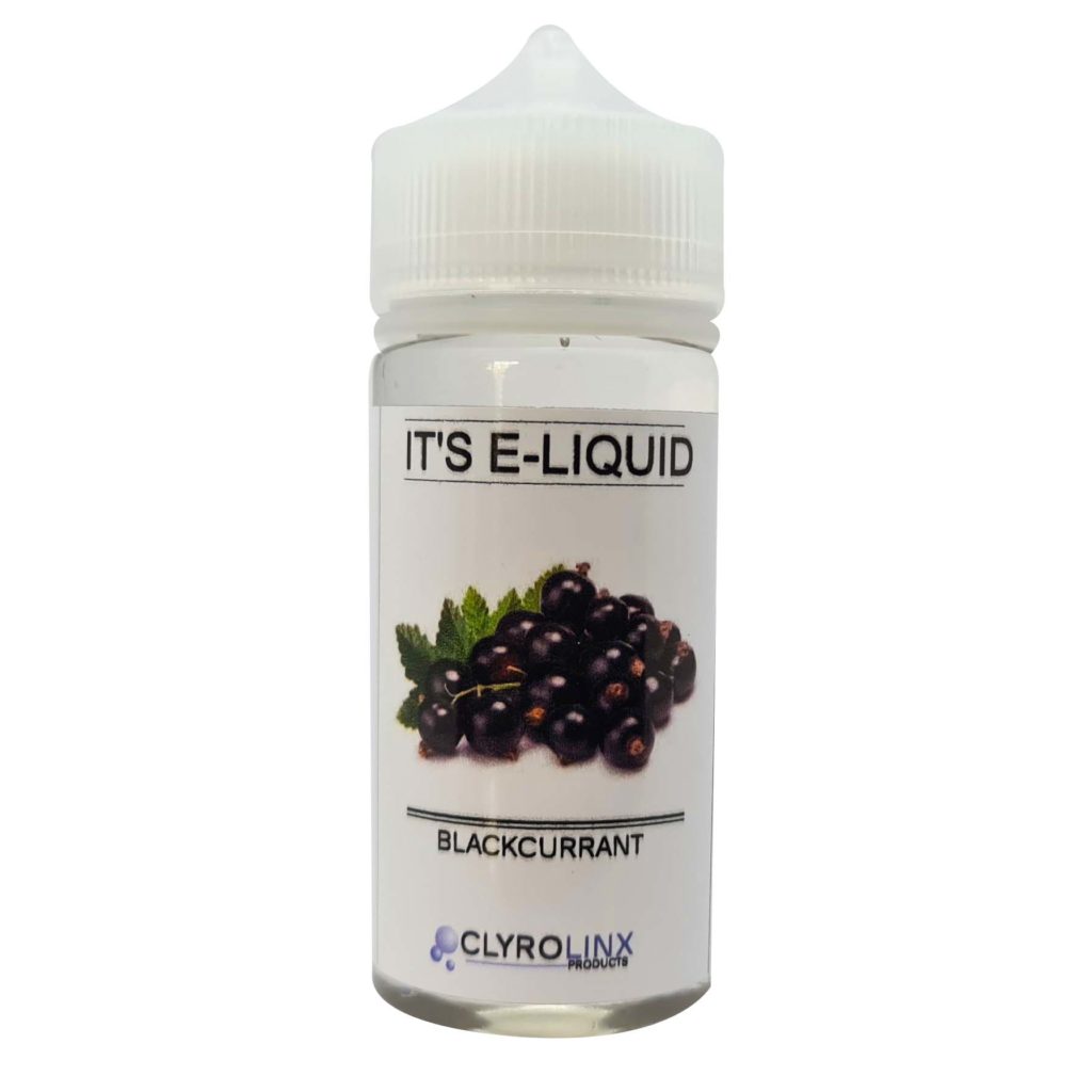 Blackcurrant 100ml 3mg/ml (It’s E-liquid) – Clyrolinx